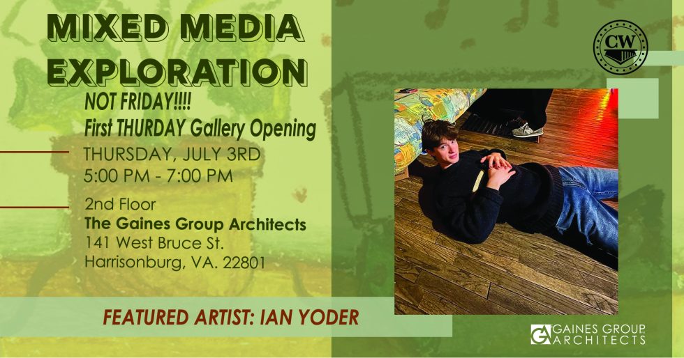 July First Thursday not Friday at the Depot with Ian Yoder - The Gaines ...